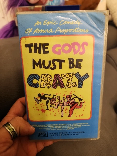THE GODS MUST Be Crazy - VHSl - AUS PAL V52 $15.50 - PicClick AU