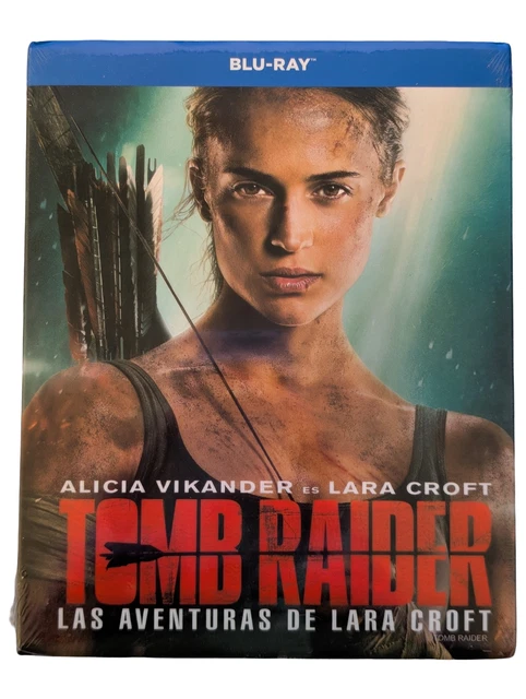 TOMB RAIDER: LAS aventuras de Lara Croft (Blu-ray, 2018) Alicia Vikander $40.00 - PicClick CA