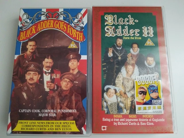 BLACKADDER II VHS and Blackadder Goes Forth VHS £3.00 - PicClick UK