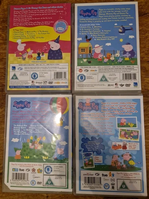 PEPPA PIG ULTIMATE DVD COLLECTION 15 DVDs ALL GOOD CONDITION OVER 14 ...
