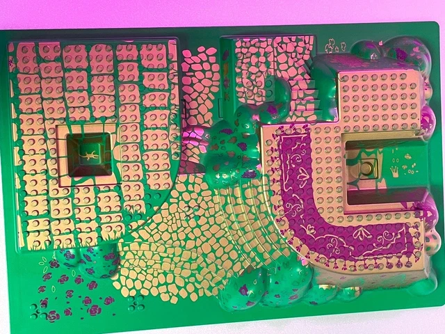 LEGO 3D PLAQUE 32x48x6 plaque de construction 44510pb01 Belville ...