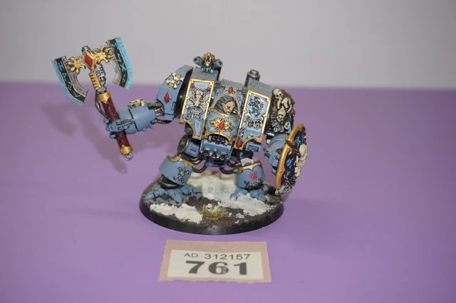 WARHAMMER 40K SPACE Marine Space Wolves Venerable Dreadnought £29.75 ...