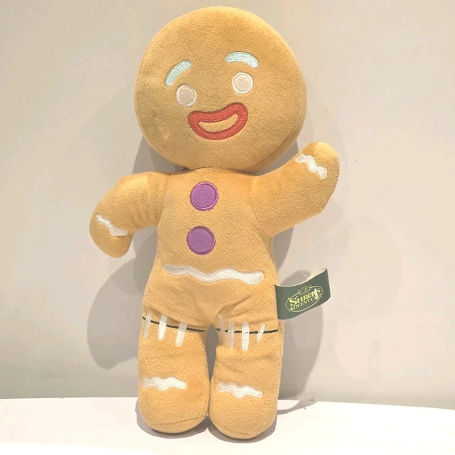 DISNEY SHREK GINGERBREAD Man soft toy Ginger Bread Man £24.62 - PicClick UK