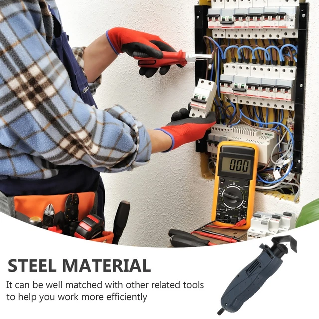 WIRE STRIPPERS CABLE Jacket Stripping Tool Shelled Crimp Crimping $27. ...