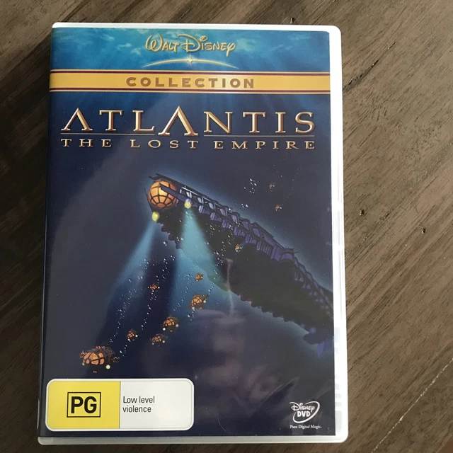 WALT DISNEY COLLECTION Atlantis The Lost Empire DVD 2001 Brand New ...