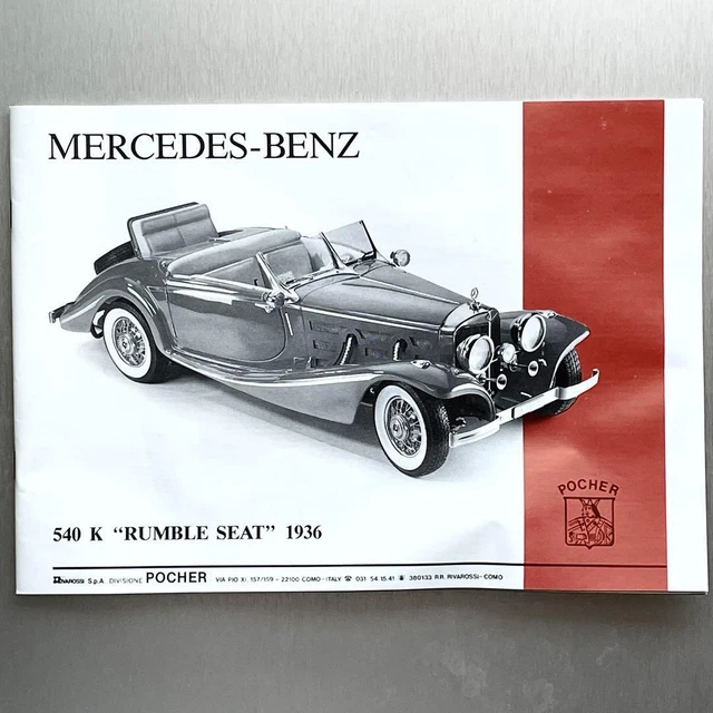 Scale Auto Works Pocher Model Car Kits LeGrand 1/8 Scale, 51% OFF