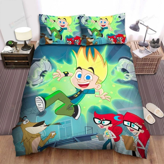 JOHNNY TEST NEW Poster Quilt Duvet Cover Set Queen Kids Comforter Cover ...