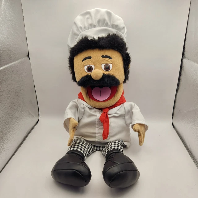 CHEF LUIGI FULL Body Ventriloquist Style Hand Puppet By Silly Puppets ...