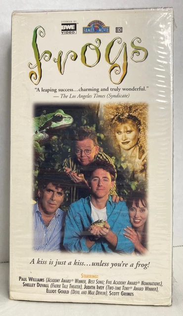 FROGS (VHS,1991) SHELLEY Duvall, Scott Grimes, Elliot Gould, Judith ...