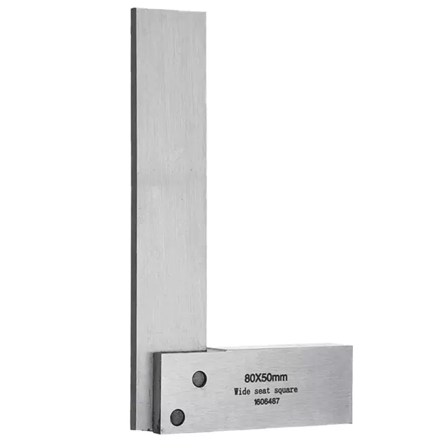 MACHINIST SQUARE 90 Degree Right Angle Ruler Precision Engineer ...