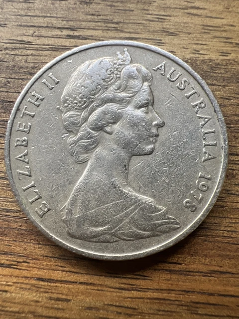 VINTAGE 1978 .20C Coin Archived - Platypus & 2nd Effigy QEII Year $50.00 - PicClick AU