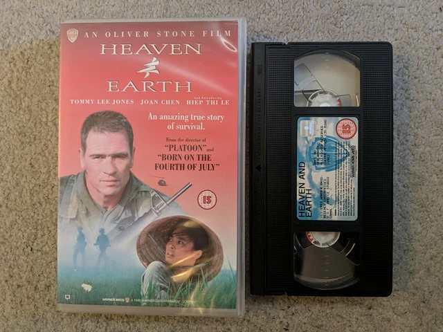 HEAVEN AND EARTH VHS Video Big Box Ex Rental Warner £3.50 - PicClick UK