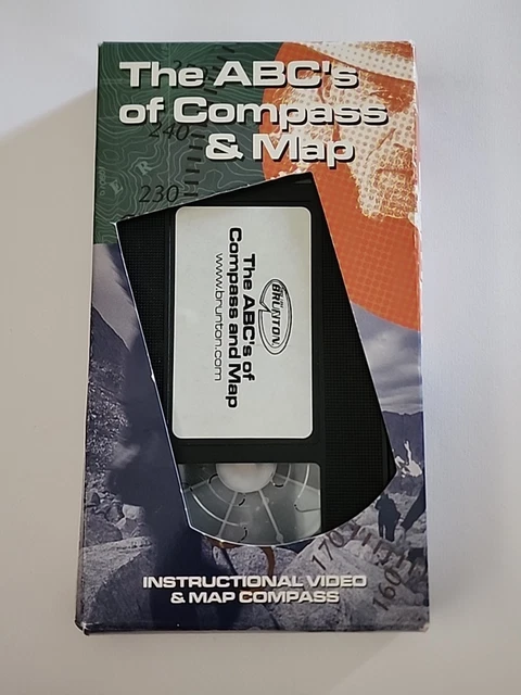 THE ABC'S OF Compass and Map Educational VHS Way-finding Brunton £5.12 ...