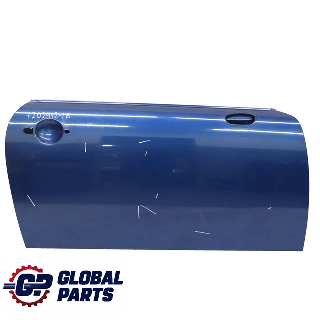 MINI COOPER ONE R50 R52 R53 Porta anteriore destra Indi Blue Metallic ...