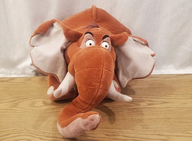 MATTEL DISNEY TARZAN Tantor Elephant Huge Jumbo Plush Toy Stuffed ...