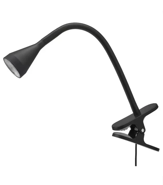 IKEA NAVLINGE LED Clamp Spotlight Wall/Clamp Ceiling / Floor / Read ...