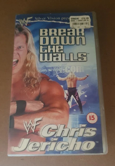 WWF CHRIS JERICHO Y2J Break Down The Walls VHS Video Tape WWE Wrestling ...