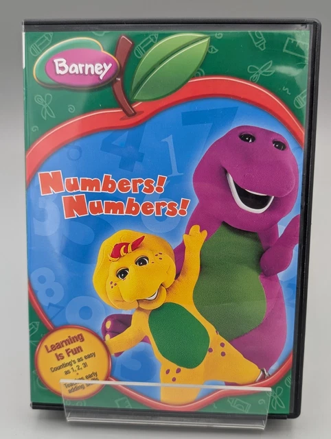 BARNEY NUMBERS NUMBERS 2010 Kids Educational Counting Very Good $14.99 ...