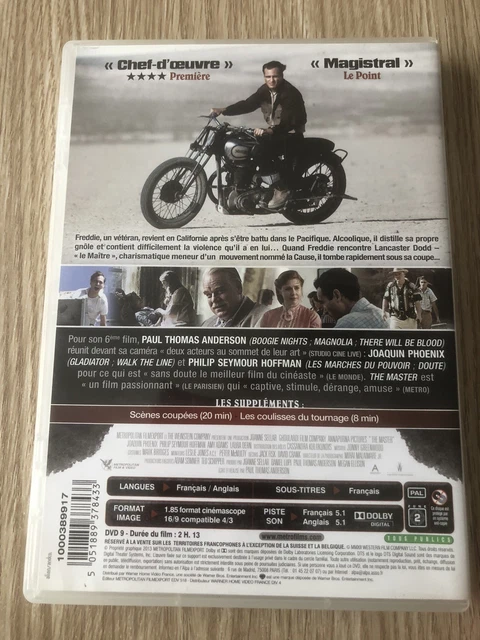 FILM THE MASTER Paul Thomas Anderson Joaquín Phoenix Dvd Français Rare ...