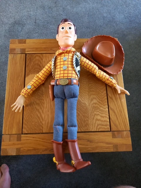 DISNEY PIXAR WOODY Toy Story Figure 20 Inch Spring Pull Talking Toy ...