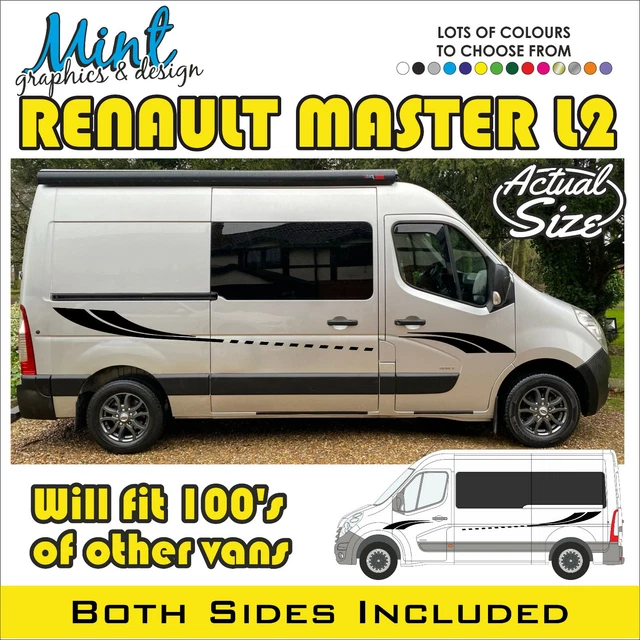 RENAULT MASTER L2 Motorhome Camper Decals Stickers Van Graphics NO P&P ...