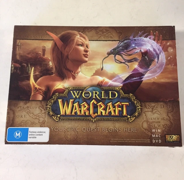 WORLD OF WARCRAFT - Your Epic Quest Begins Here - Box Set - Manual ...