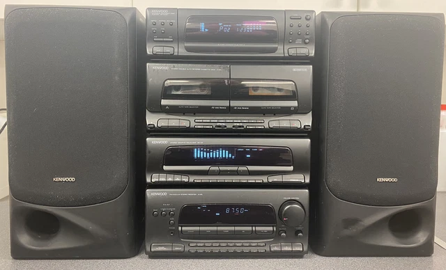 KENWOOD HIFI SYSTEM UD 500M Separates Hi End £700 New Stereo CD Graphic ...