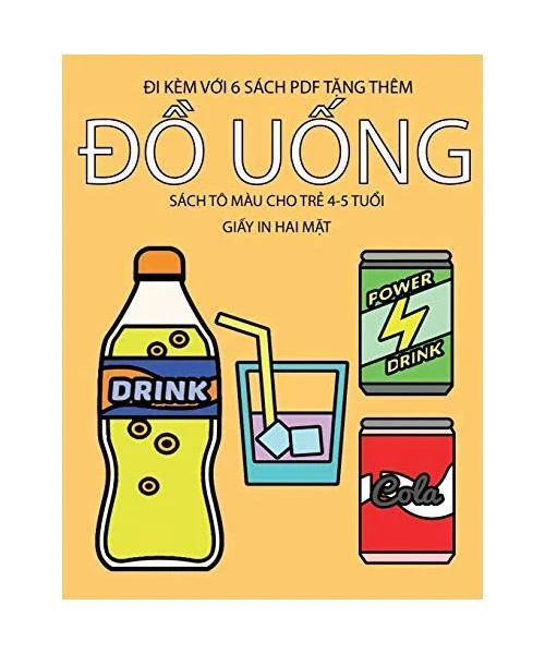 SÁCH TÔ MÀU cho trẻ 4-5 tuổi (Đồ uống): Cuố EUR 22,99 - PicClick FR