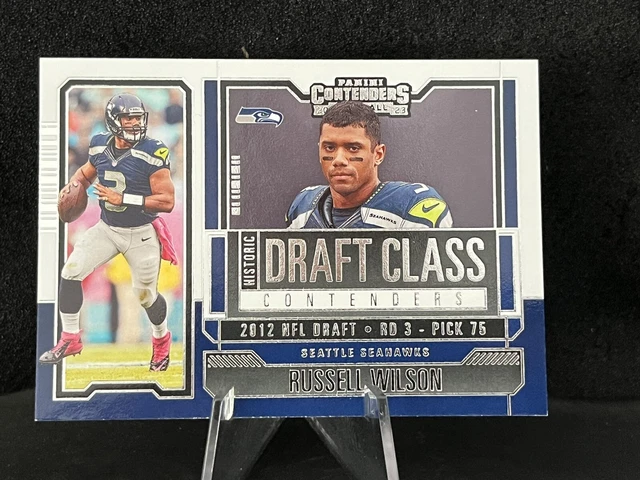 2023 PANINI CONTENDERS Russell Wilson classe draft historique Seahawks ...