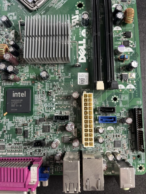GENUINE DELL OPTIPLEX 380 SFF Motherboard LGA775 DP/N 01TKCC Tested ...