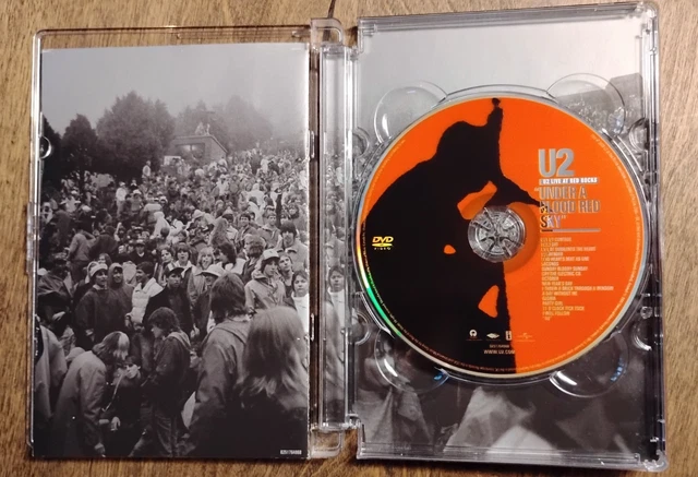 U2 LIVE AT Red Rocks *DVD* Under A Blood Red Sky $24.95 - PicClick CA
