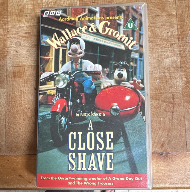 BBC WALLACE & Gromit: A Close Shave PAL VHS U Certificate English ...