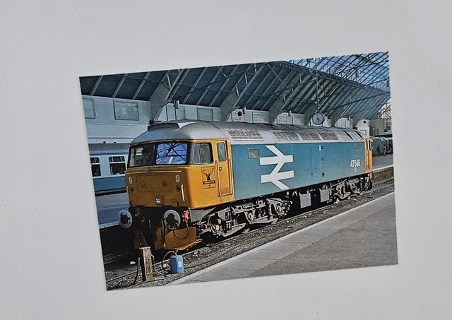 CLASS 47 47546 Fridge Magnet British Rail Locomotive large logo £3.50 ...