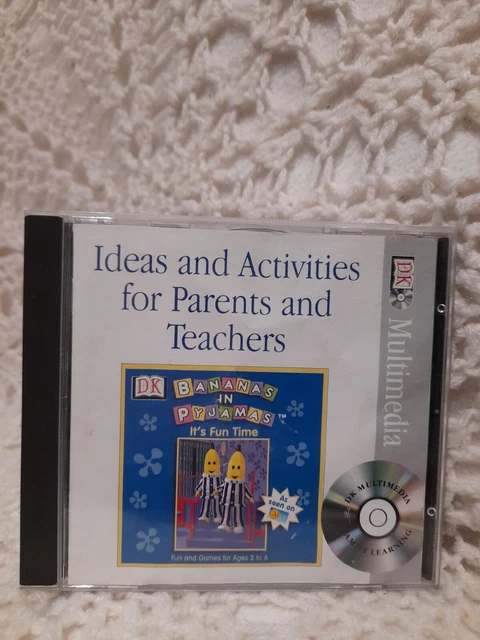 BANANAS IN PYJAMAS it's fun time PC CD-ROM DK Multimedia Early Learning ...