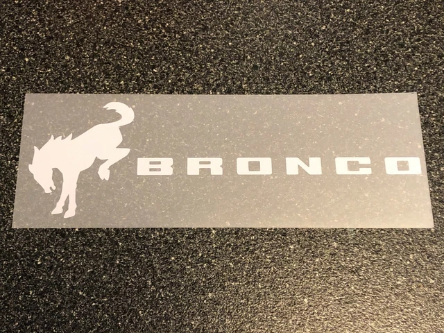 NEW BRONCO LOGO Vinyl Sticker Decal 6" 8" 12" 16" 20" 23" £7.67 ...