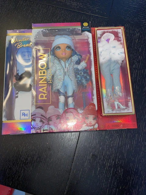 RAINBOW HIGH WINTER Break Skyler Bradshaw - Blue Winter Break Fashion ...