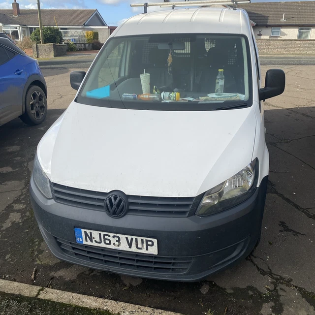 VW CADDY 63 Plate with Roof Rack And Bluetooth Radio White £1,400.00 ...
