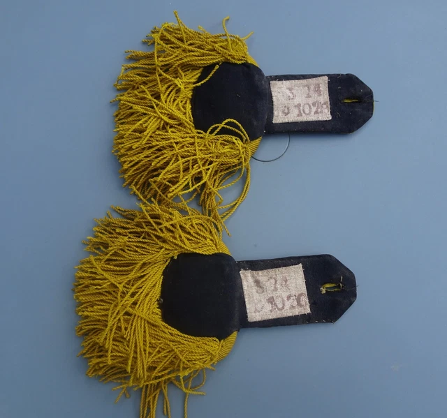 BONNE PAIRE D'EPAULETTES INFANTERIE COLO - MARSOUIN - 3em RÉP. , MÊME ...