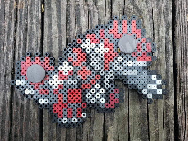 GROUDON POKÉMON PIXEL Art Perler Art Magnet £13.13 - PicClick UK