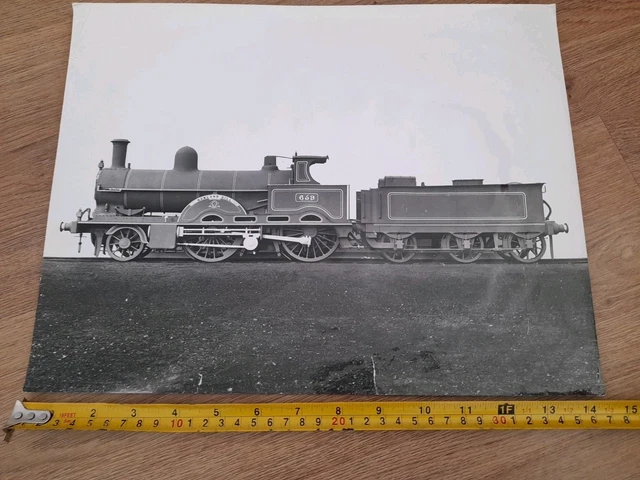 LARGE OFFICIAL PHOTOGRAPH of LNWR loco 659 £8.00 - PicClick UK