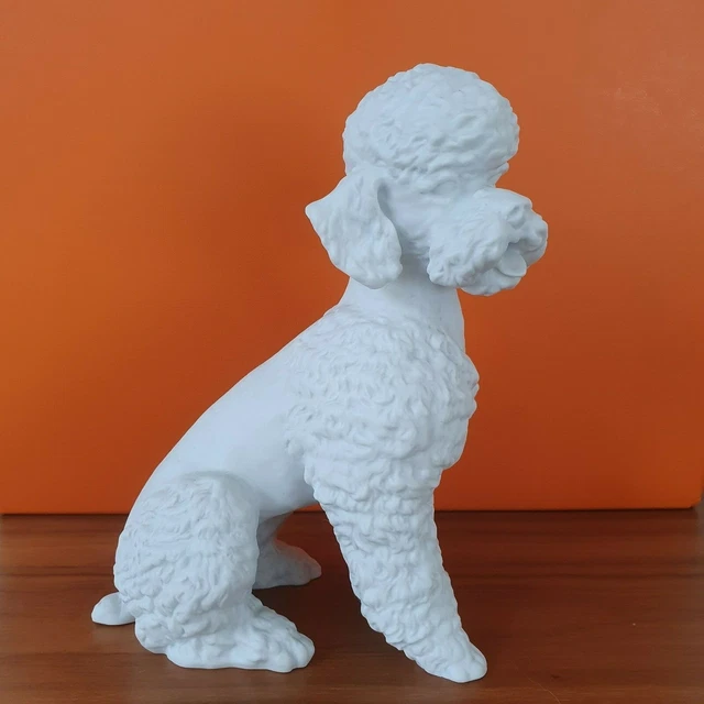 KAISER PORZELLAN FIGUR HUND PUDEL ALBOTH & KAISER H ca. 19 cm EUR 45,00 ...