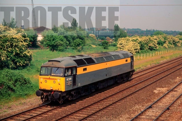 35MM SLIDE BR British Rail Diesel Loco Class 47 47326 1990 Original £4.98 - PicClick UK