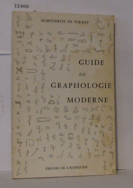 GUIDE DE GRAPHOLOGIE moderne | De Surany Marguerite | Etat correct EUR ...