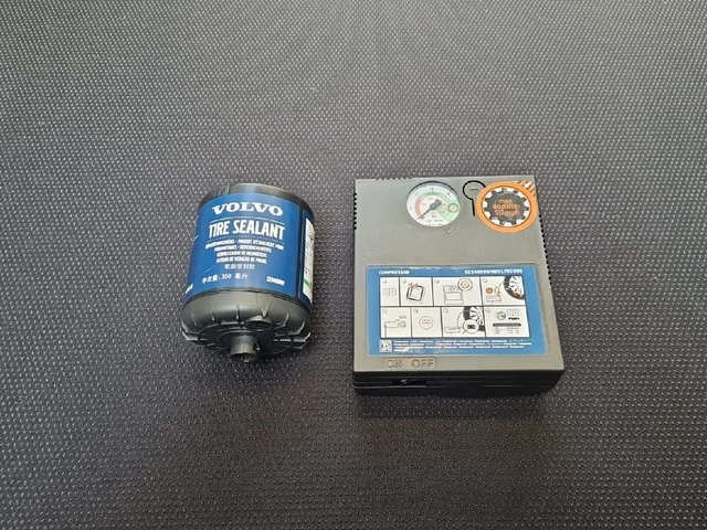 GENUINE VOLVO TIRE INFLATION MOBILITY KIT EXPIRE: 2027 350ML Pump ...