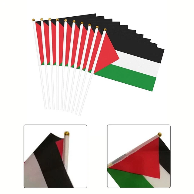 PAL?STINA -FLAGGE EINFACHES Wellendesign Materialien Pal?stina -Flaggenfarben EUR 9,99 - PicClick DE