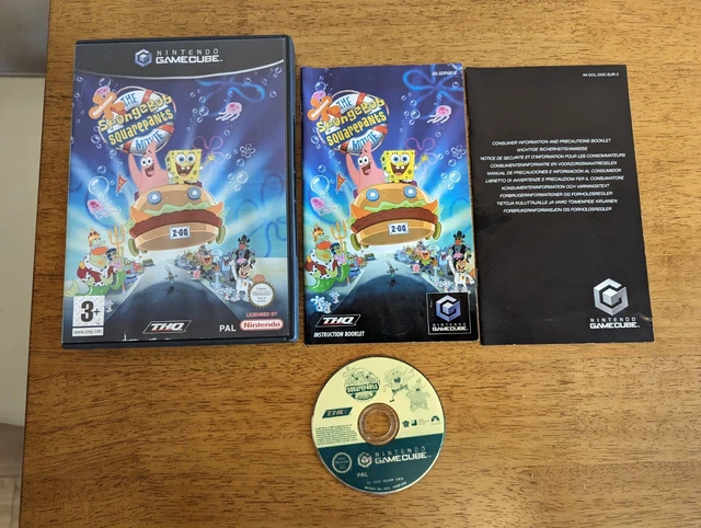 SPONGEBOB SQUAREPANTS THE Movie - Nintendo GameCube Game - Boxed with ...