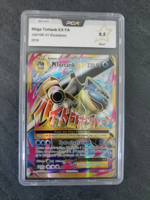 CARTE POKÉMON MEGA Tortank Ex FA 102/108 XY EVOLUTIONS 9.5 FR EUR 50,00 ...