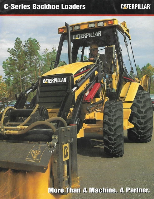 EQUIPMENT BROCHURE - Caterpillar - C-Series Backhoe Loaders - 1996 ...