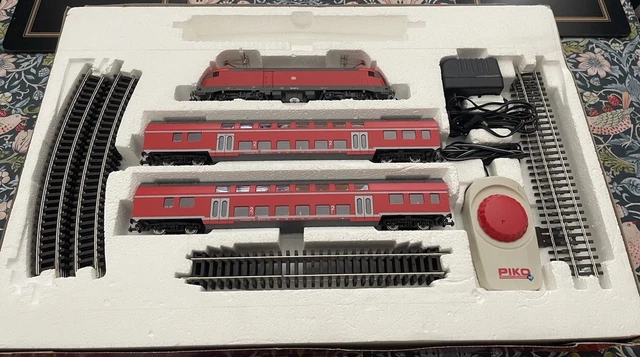 HO SCALE PIKO 57171 BR182 Train Set with Two Coaches £89.08 - PicClick UK