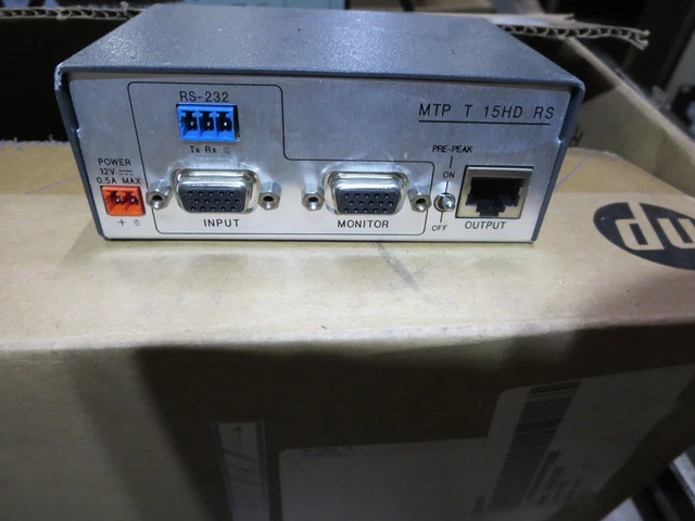 ÉMETTEUR EXTRON VERSA Tools MTP T 15HD A série MTP EUR 9,89 - PicClick FR